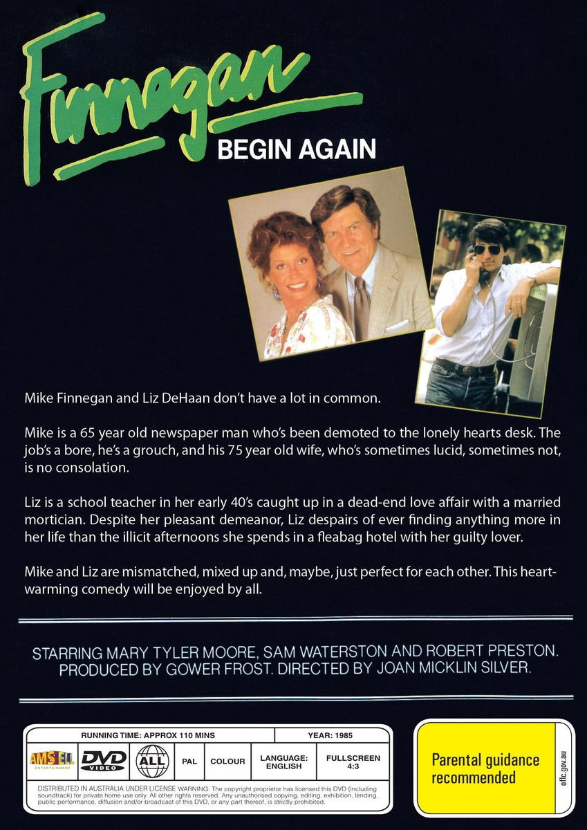 Finnegan Begin Again