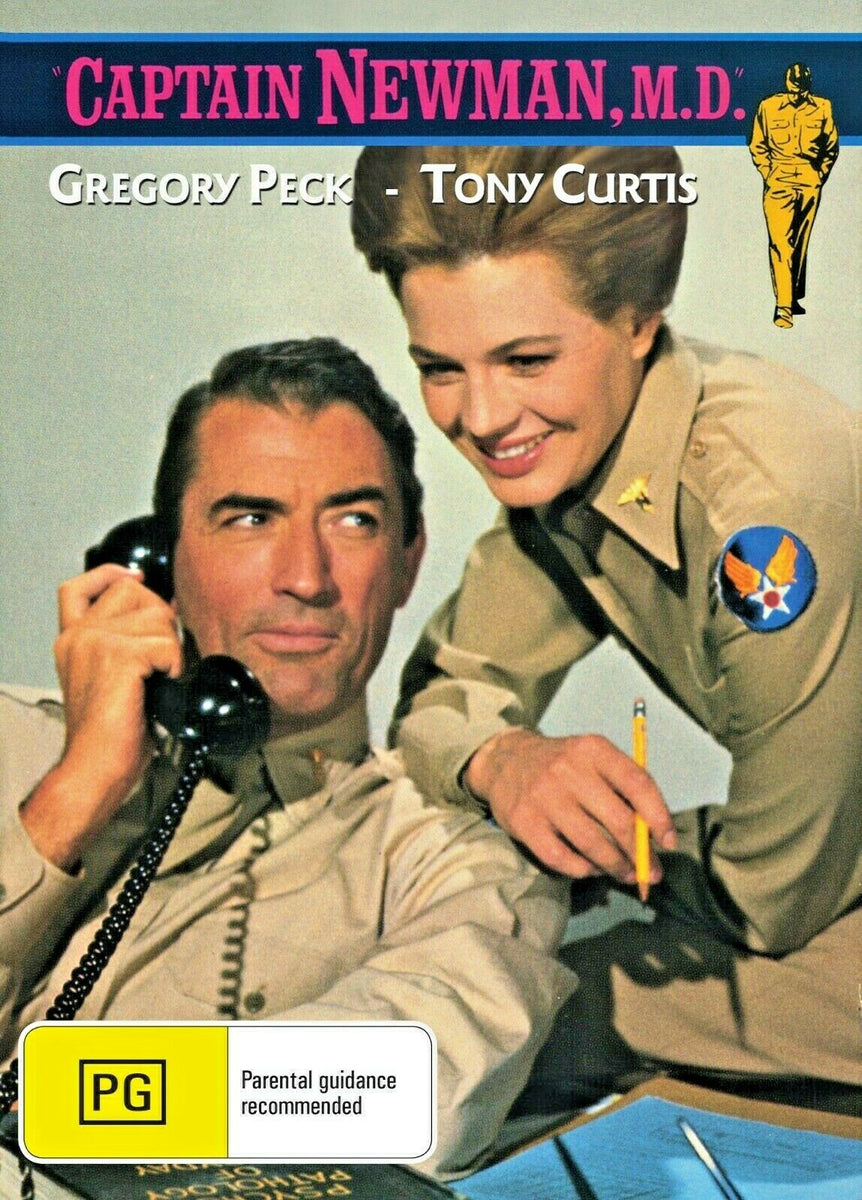 Captain Newman, M.D. (1963)- DVD - Gregory Peck, Tony Curtis