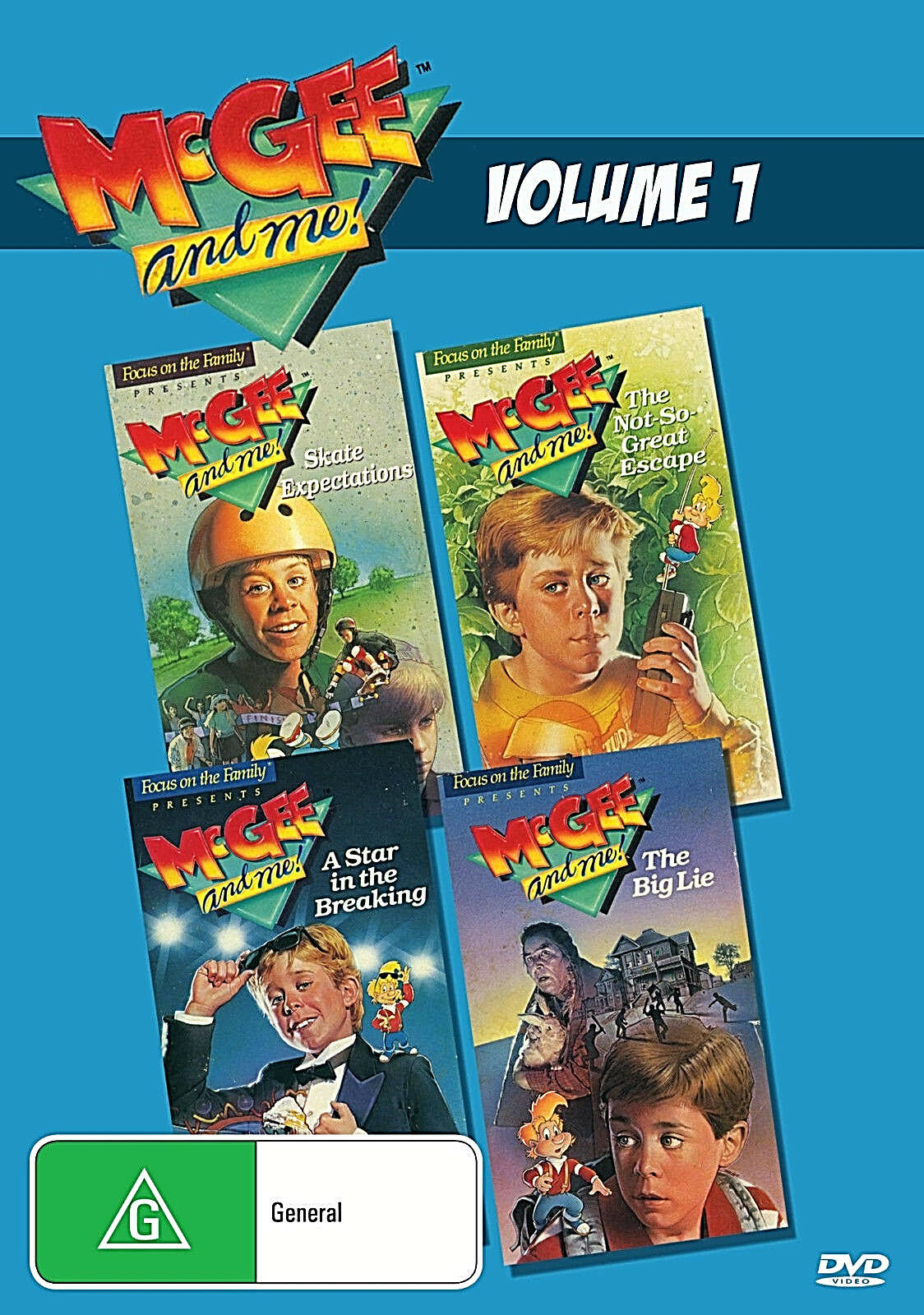 McGEE AND ME Vol 1 Joseph Dammann Terry Bozeman Christian Family - DVD ...
