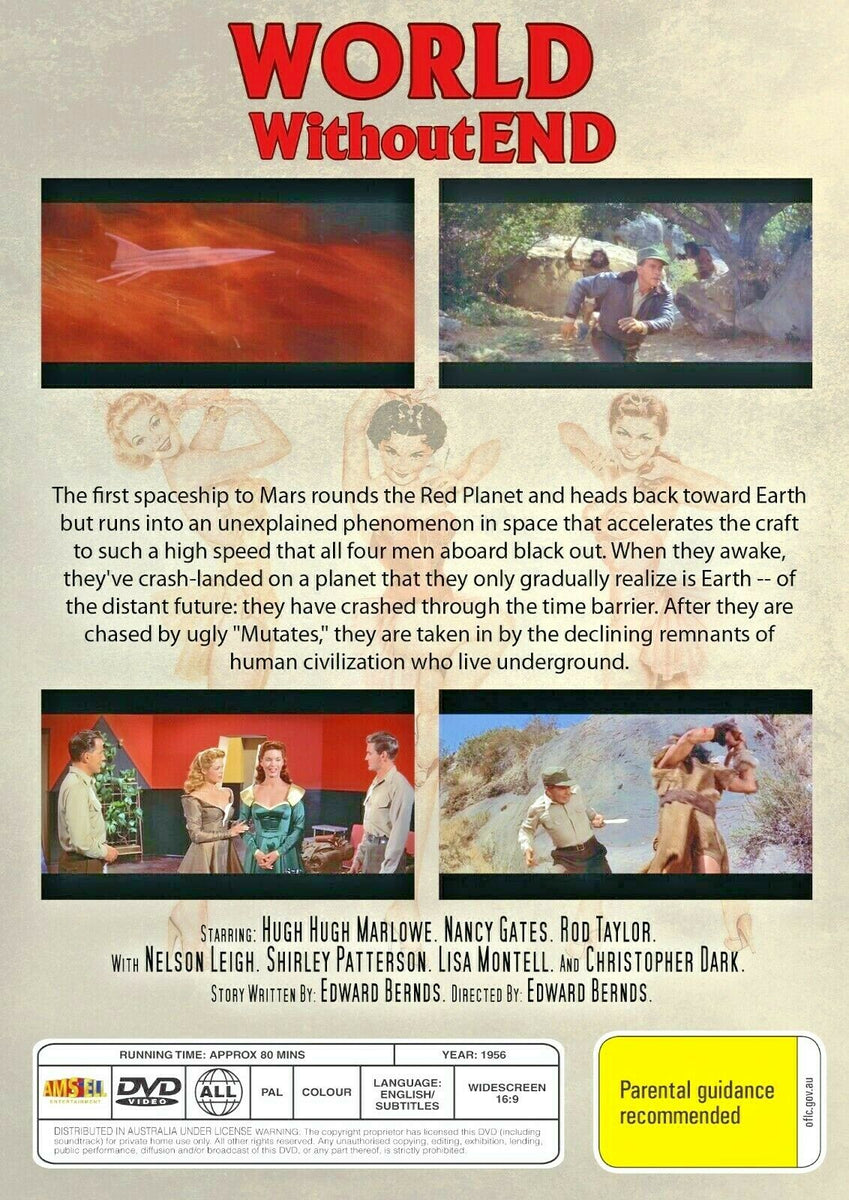 World Without End (1956) - DVD - Hugh Marlowe, Nancy Gates