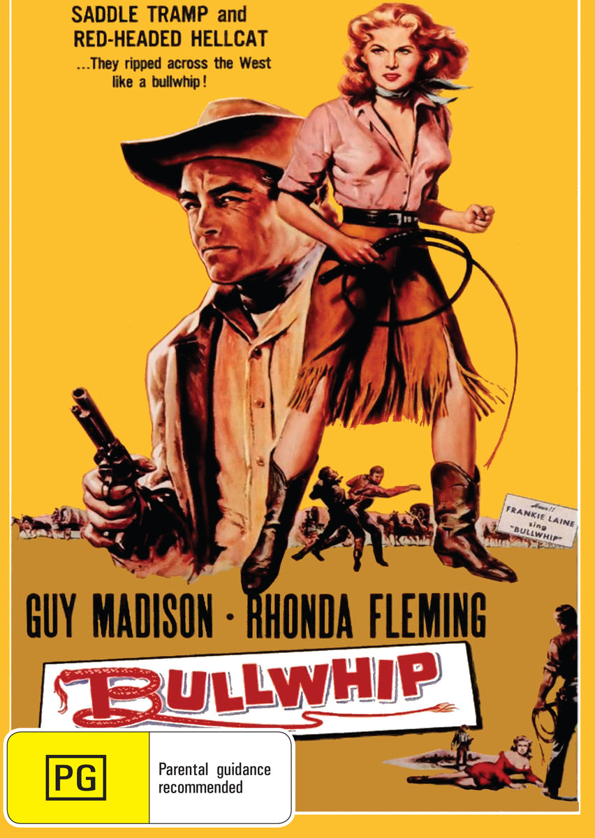 Bullwhip (1958) - DVD - Guy Madison, Rhonda Fleming