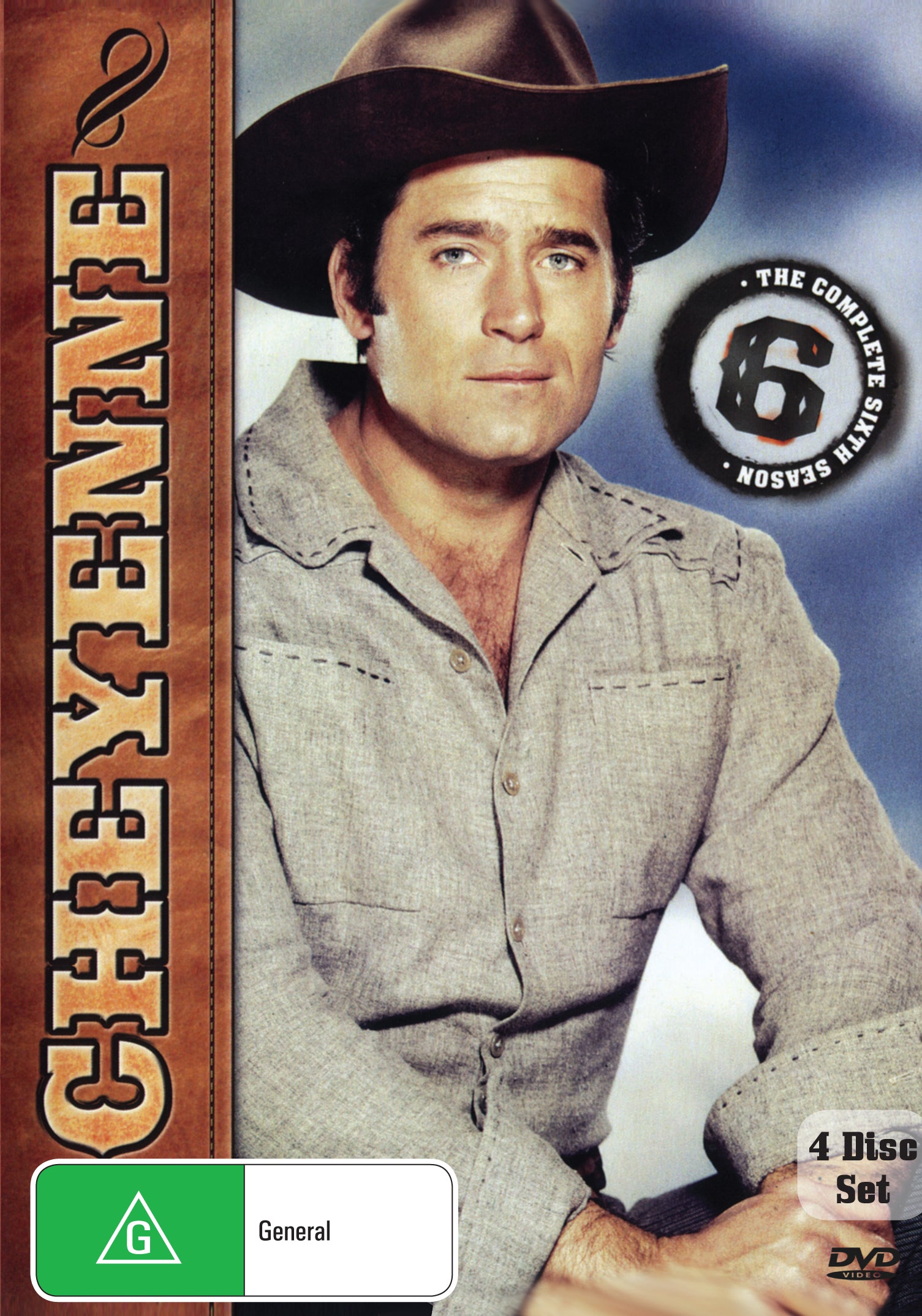 Cheyenne Season 6 (1961) - DVD - Clint Walker – Timeless Classic DVD