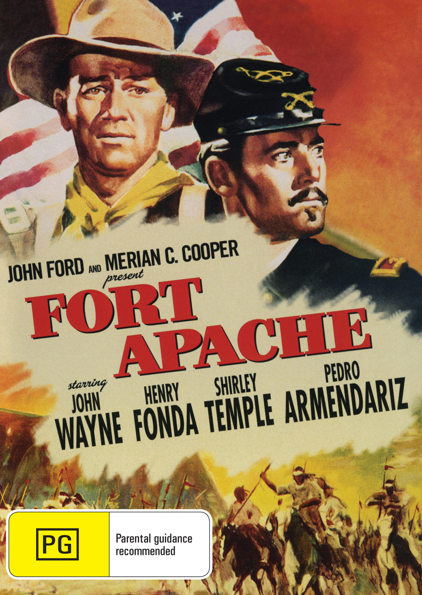 Fort Apache (1948) - DVD - John Wayne, Henry Fonda, Shirley Temple