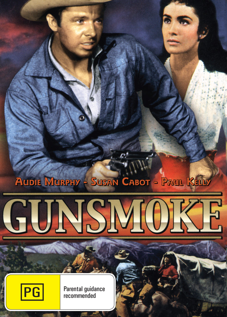 Gunsmoke (1953) - DVD - Audie Murphy, Susan Cabot