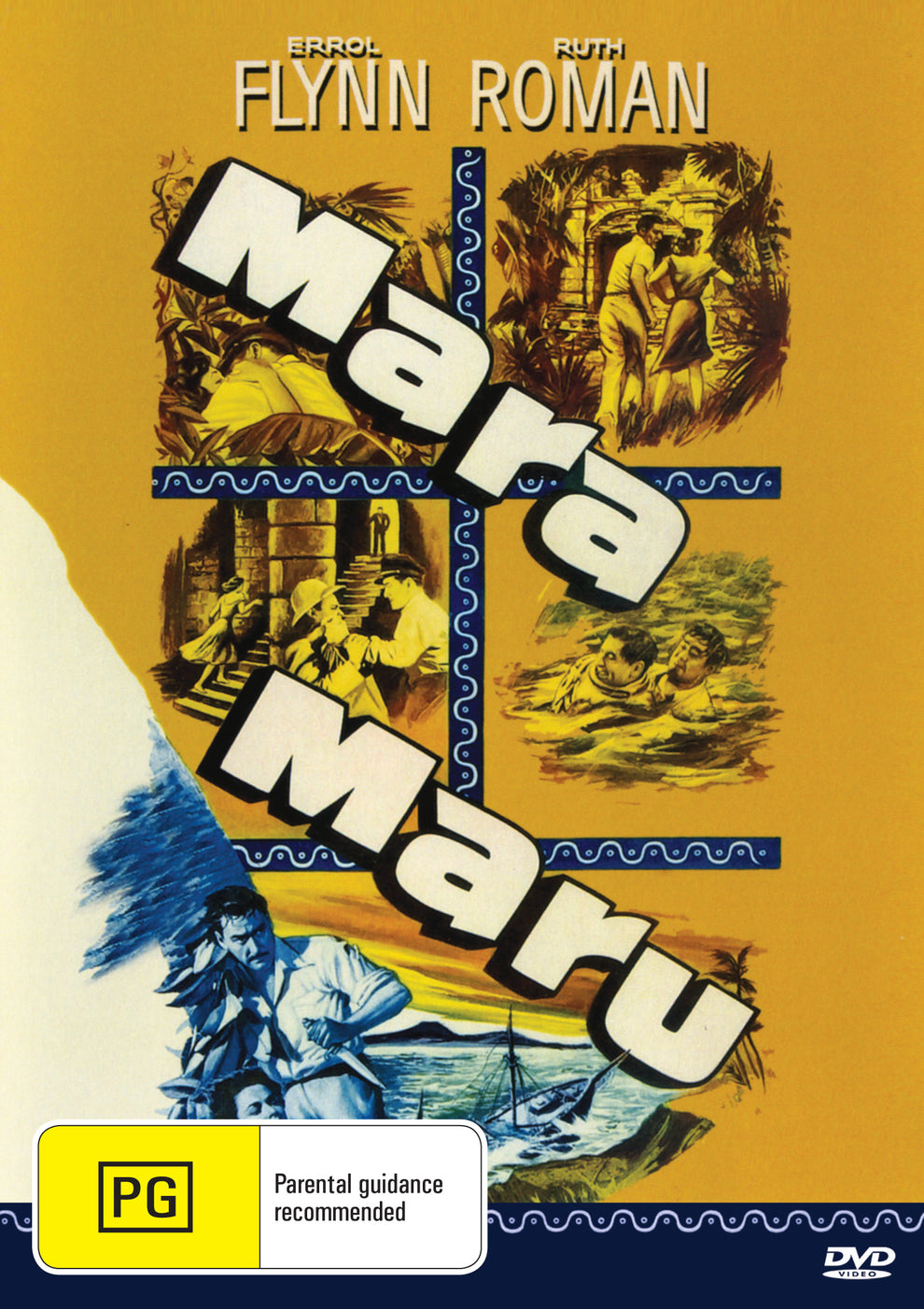 Mara Maru (1952) - DVD - Errol Flynn, Ruth Roman – Timeless Classic DVD