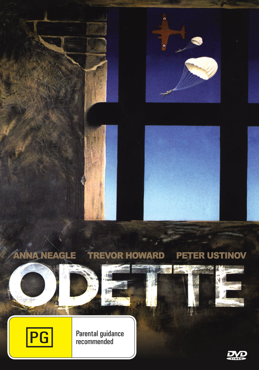 Odette (1950) - DVD - Anna Neagle, Trevor Howard