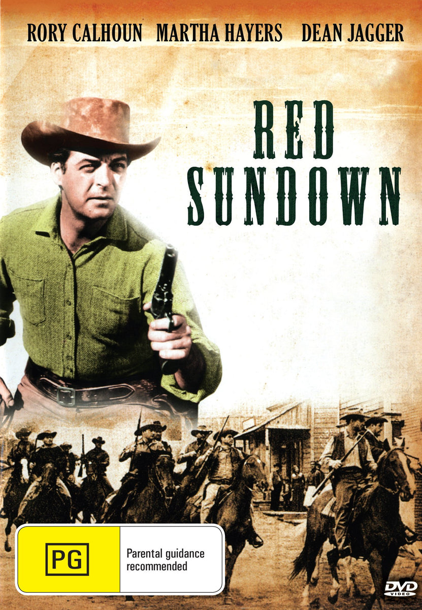 Red Sundown (1956) - DVD - Rory Calhoun, Martha Hyer