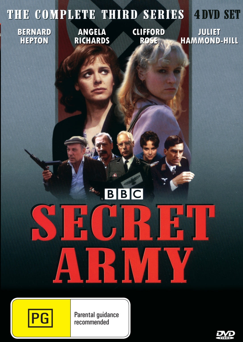 Secret Army (1979) Third Series - DVD - Bernard Hepton, Angela Richards