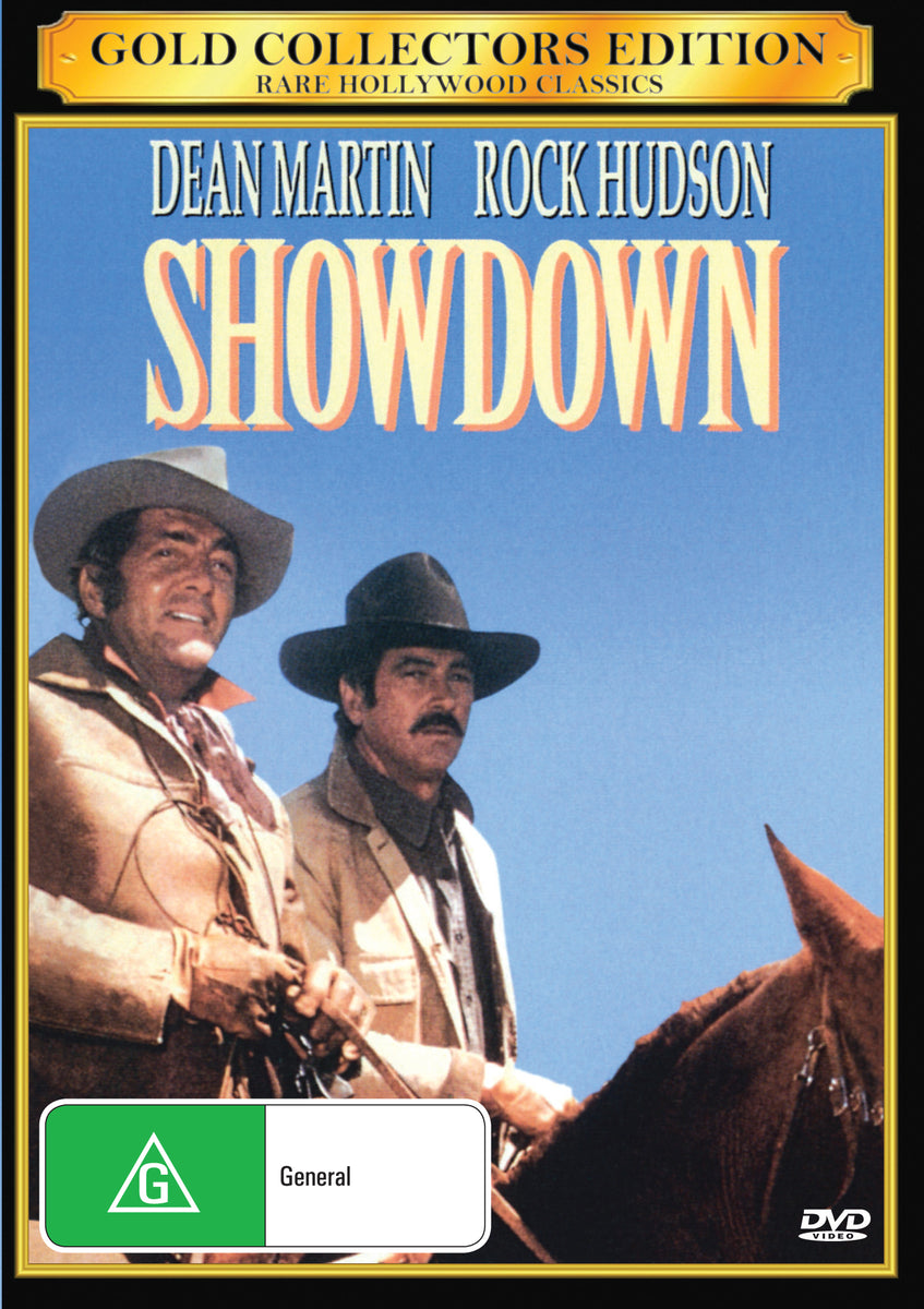 Showdown (1973) - DVD - Rock Hudson, Dean Martin