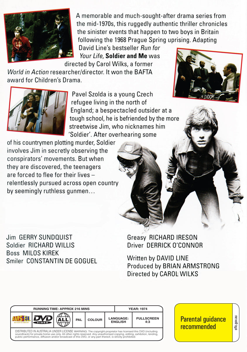 Soldier and Me (1974) - DVD - Richard Willis, Gerry Sundquist