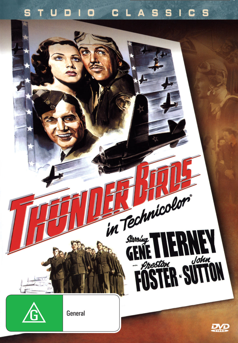 Thunder Birds - DVD - Gene Tierney, Preston Foster
