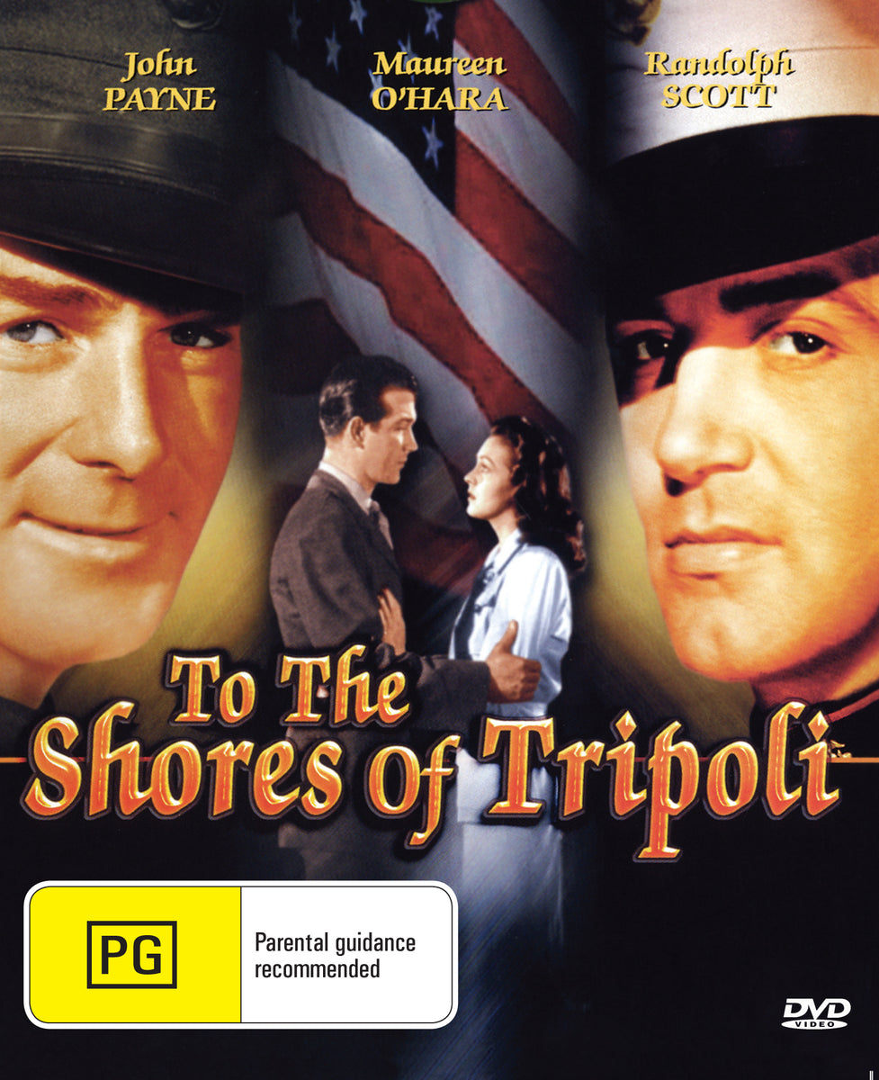 To the Shores of Tripoli (1942) - DVD - John Payne, Maureen O'Hara