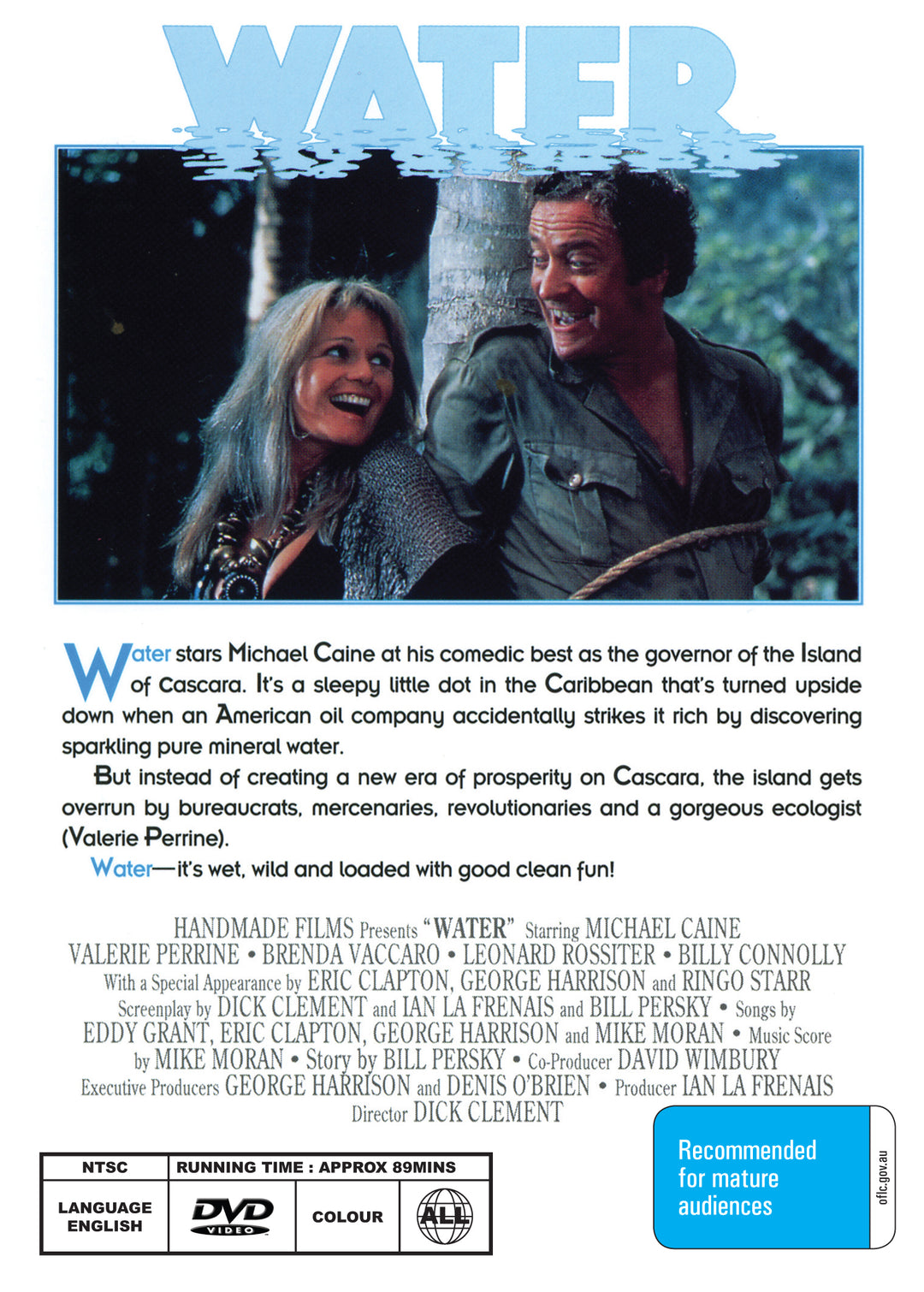 Water (1985) - DVD - Michael Caine, Valerie Perrine