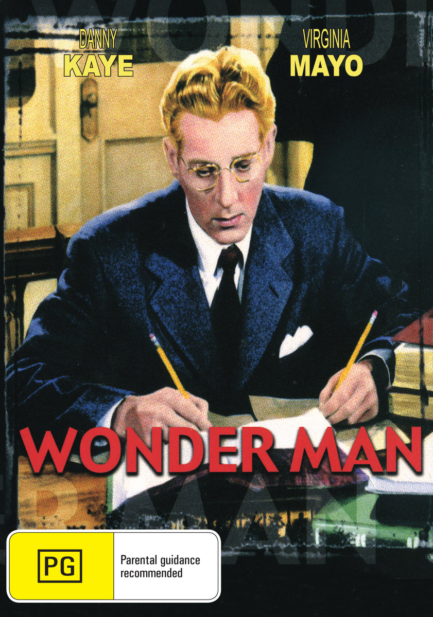 Wonder Man (1945) - DVD - Danny Kaye, Virginia Mayo