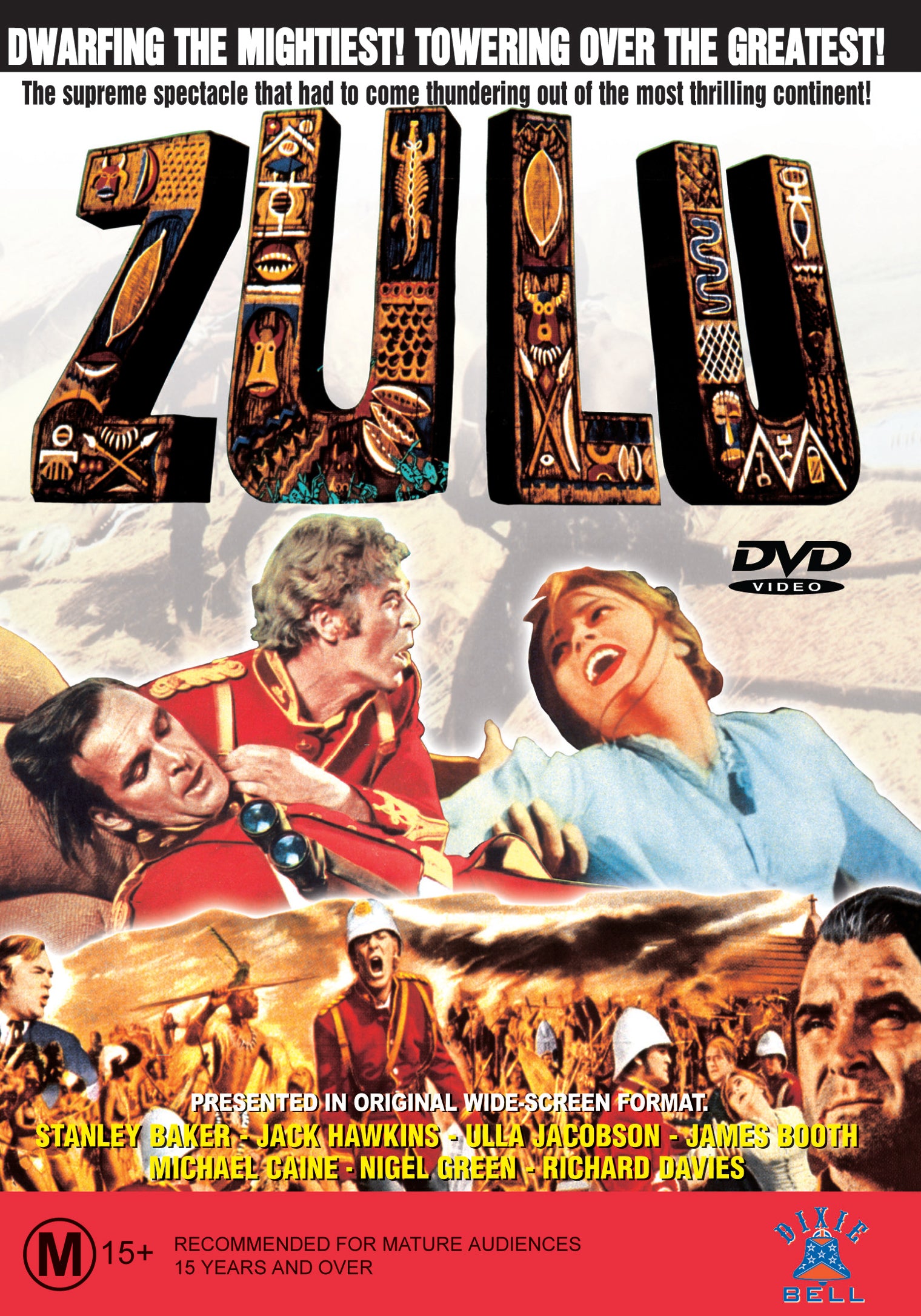 Zulu (1964) - DVD - Stanley Baker, Jack Hawkins – Timeless Classic DVD